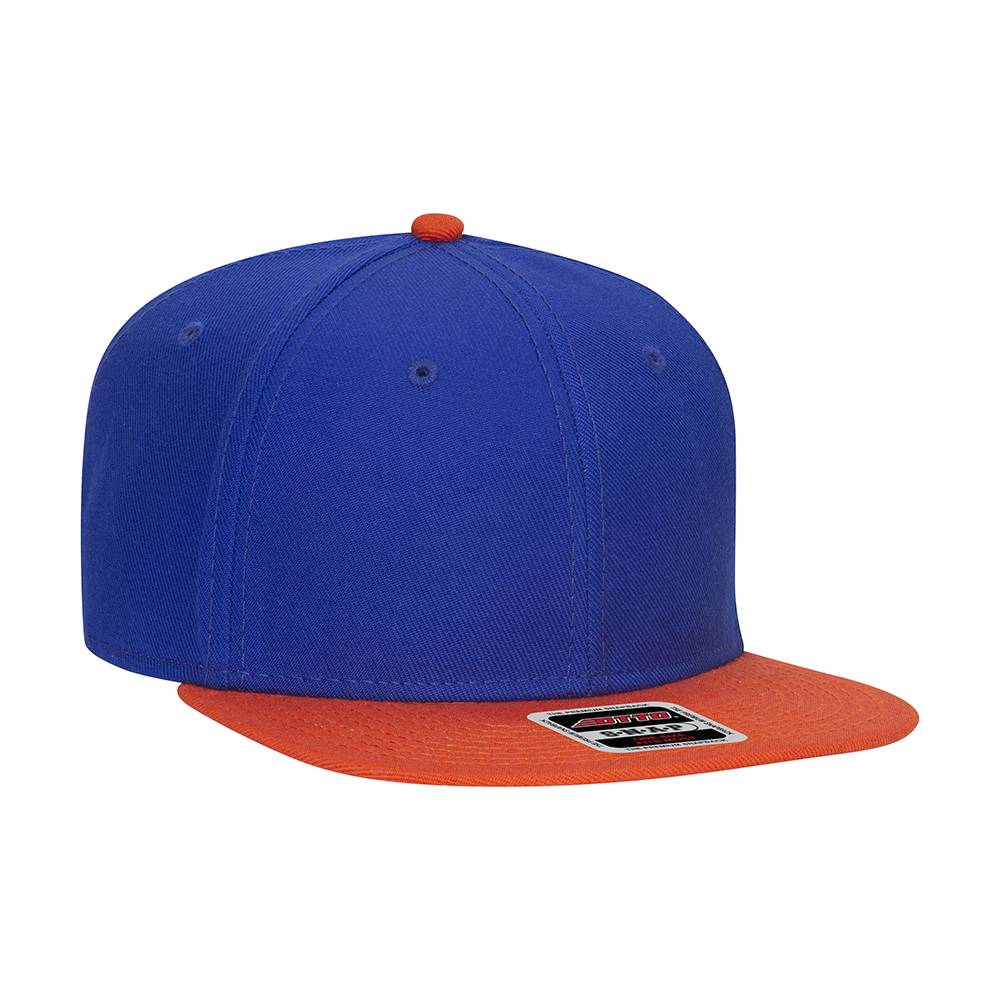 Embroidered Wool Flat Bill Hat – Lids On Demand